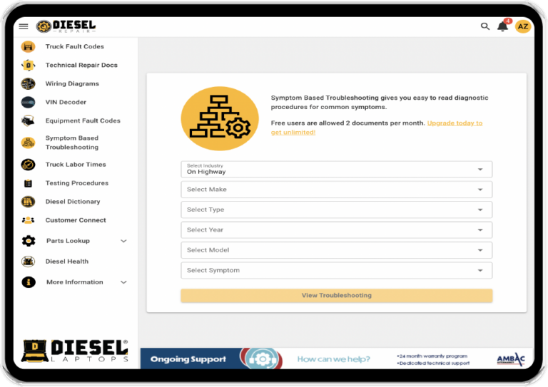 Symptom-Based Troubleshooting – Diesel Repair