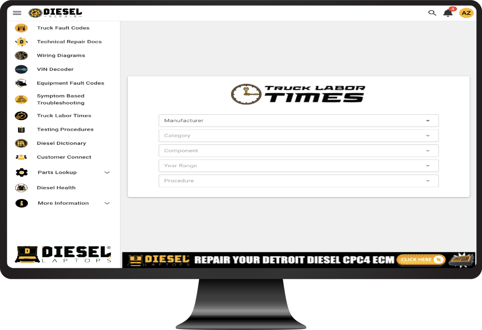 Truck Labor Times – Diesel Repair