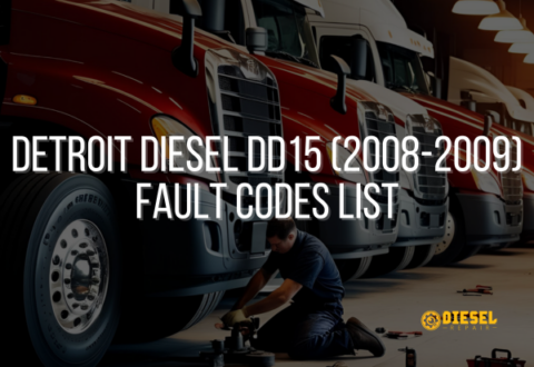 Detroit Diesel DD15 Codes: 2008 Troubleshooting