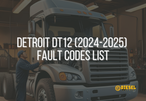 Detroit DT12 (2024-2025) Fault Codes List – Diesel Repair